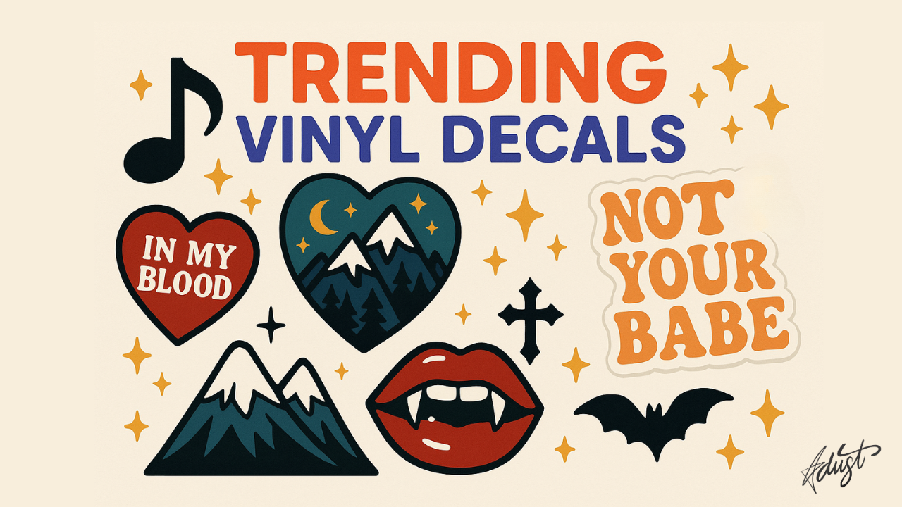 Most Popular Vinyl Decals - Customer Favorites | DesignByStardust